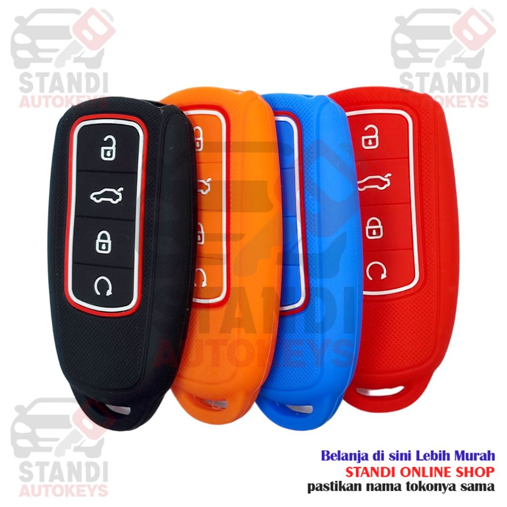 Silicone Remote Key Cover Case Smartkey Chery Omoda 5 E5 Tiggo 7 Tiggo ...