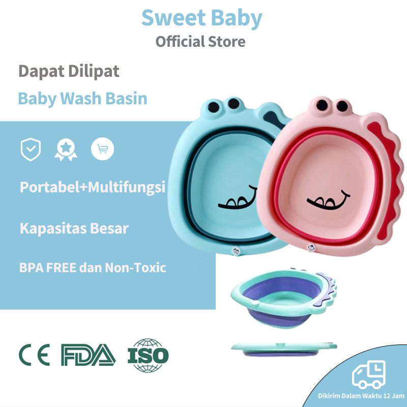 Sweetbaby Foldable Baby Wash Basin Foldable Baby Wash Basin ...