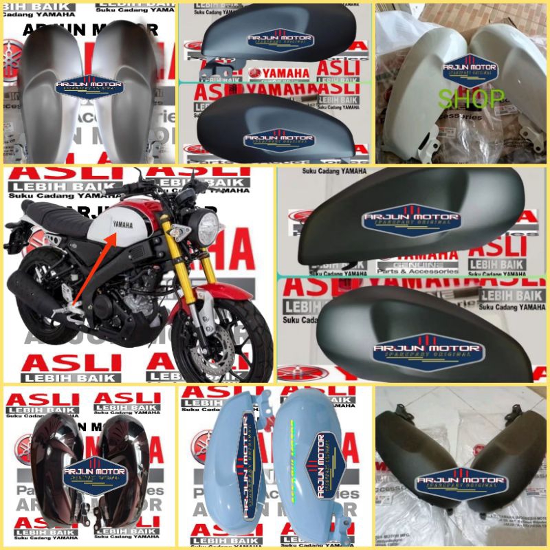 ORIGINAL YAMAHA XSR155 LEFT RIGHT TANK COVER | Shopee Singapore