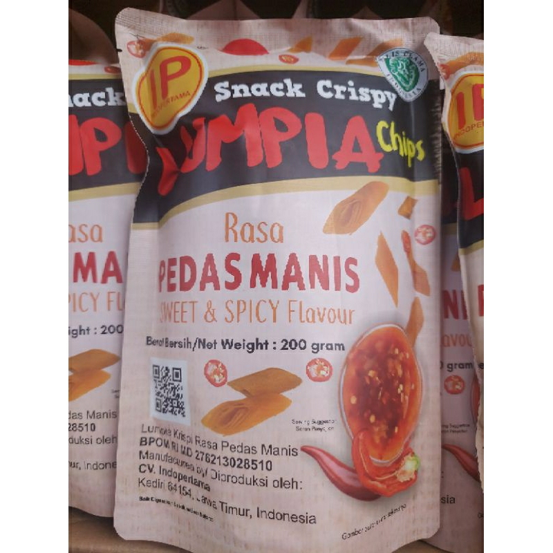 Snack Crispy Spring Roll Chips Sweet Spicy IP 200g | Shopee Singapore