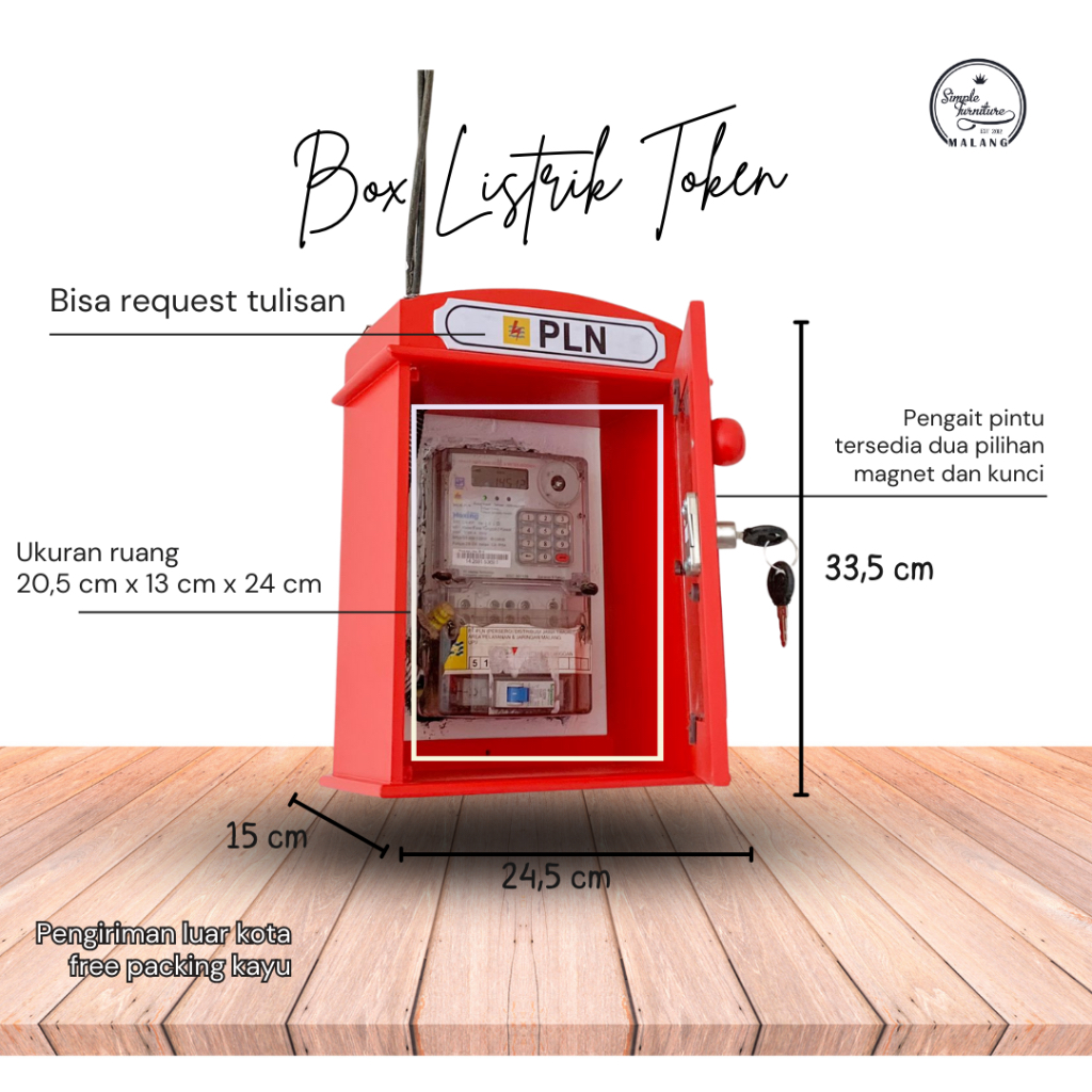 Token Prepaid and Short Postpaid Electricity Meter Boxes | Shopee Singapore