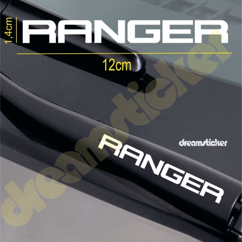 Cutting Sticker Car Wiper Ford Ranger Sticker | Shopee Singapore