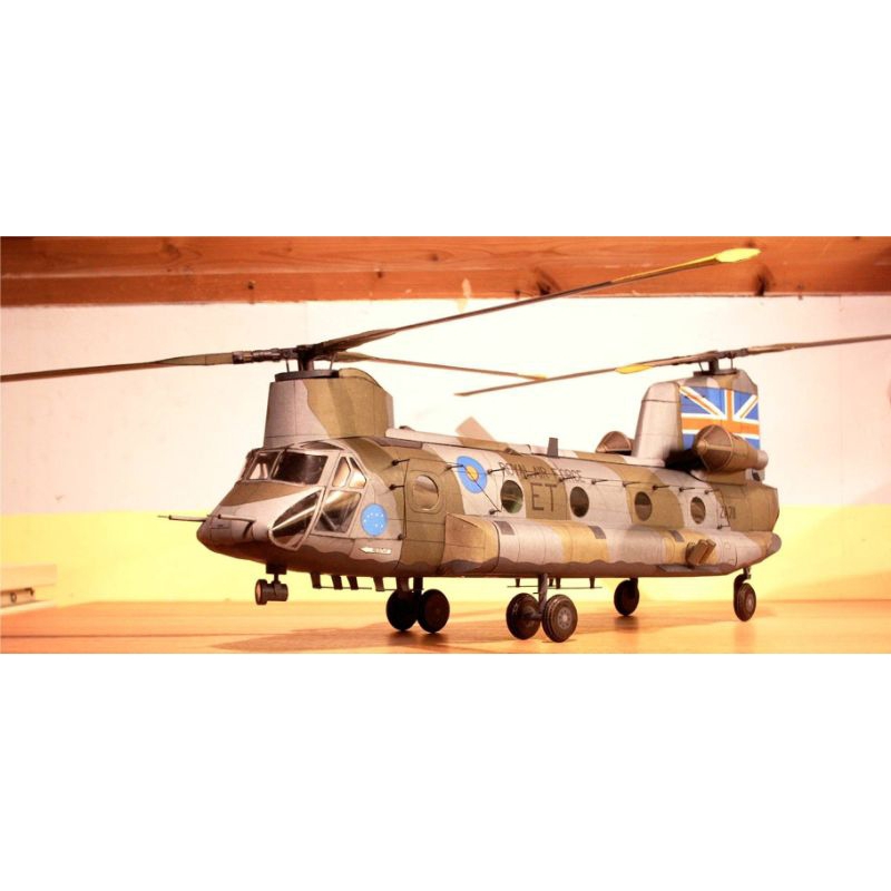Chinook Helicopter Pattern Sheet Scale 1:33 Size 47x12cm (2OP-Aa1 ...