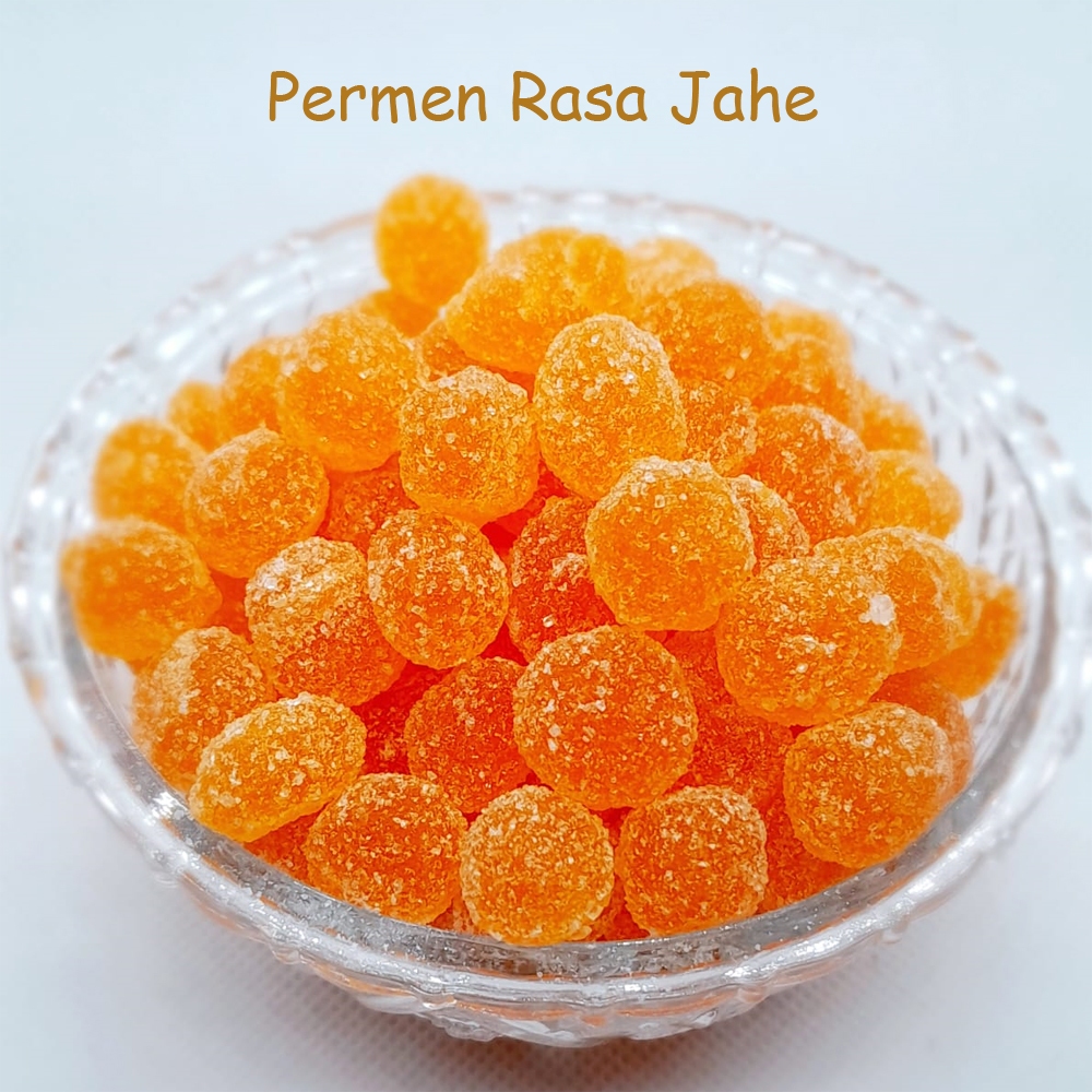 Ginger Flavored Candy in 100 gram Pouch Packaging, Rama Pastilles Spicy ...