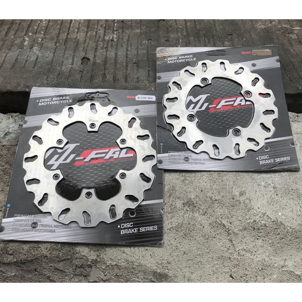 Disc PLATE SET ADV 150CC-PCX 150CC-ADV 160cc DISK CARKAM SET FRONT REAR ...