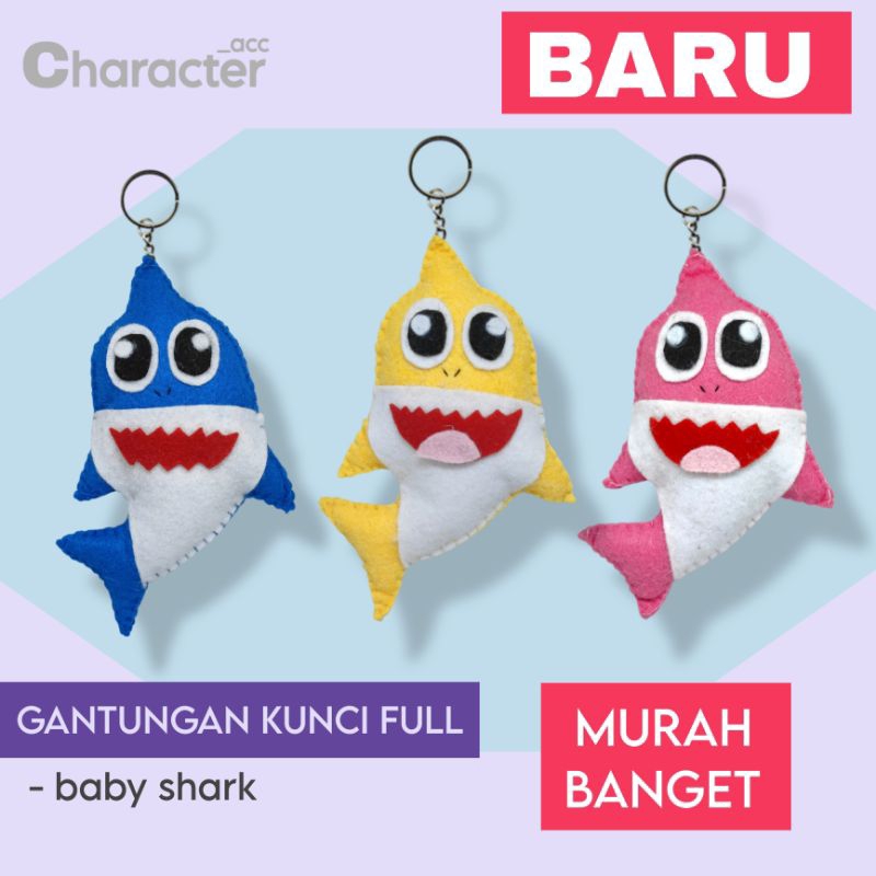 GANTUNGAN Full body flannel key chain with various characters / baby ...