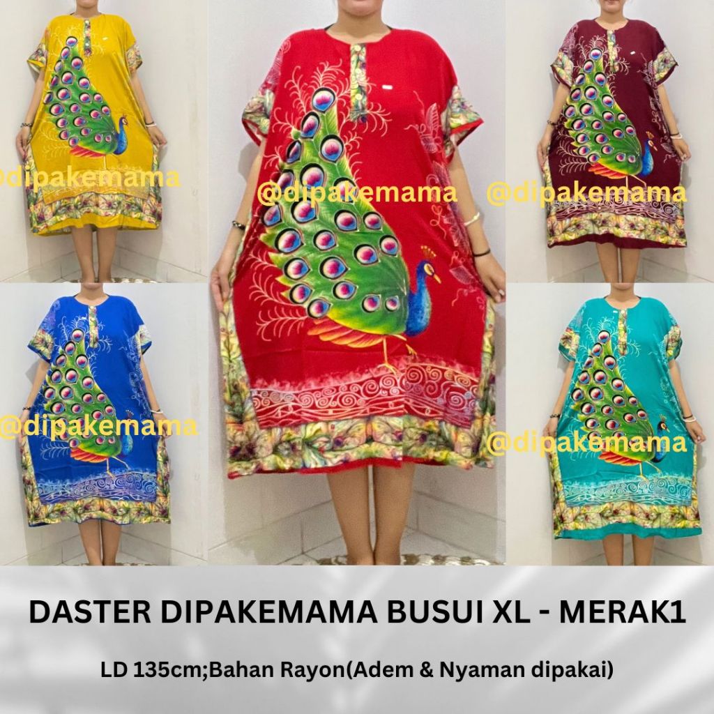 Daster mama XL Motif MERAK 1 Ld 135cm [DPKMM] Africa | Shopee Singapore