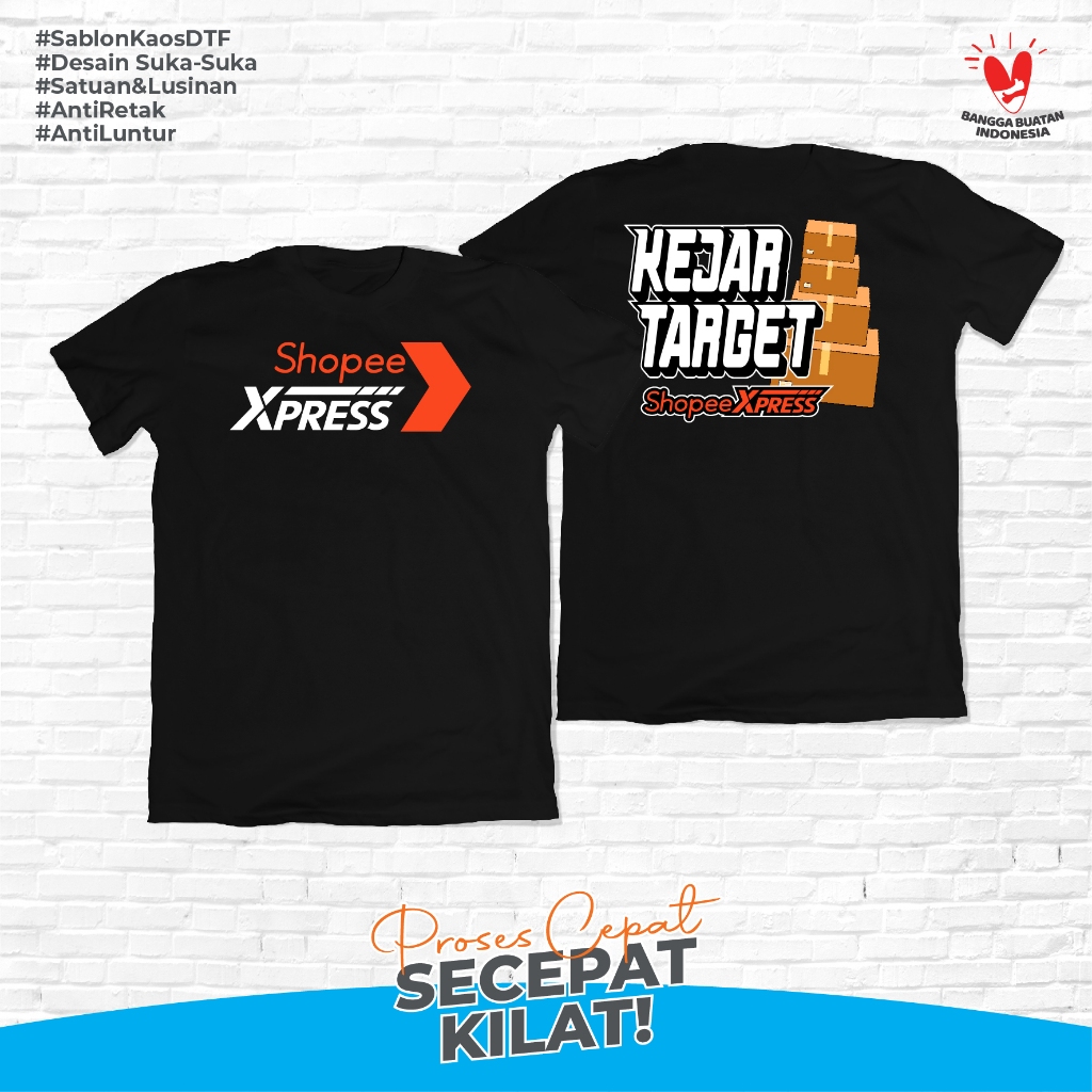Shopee Express T-shirts - SPX Express Chase Targets Latest Shopee T ...