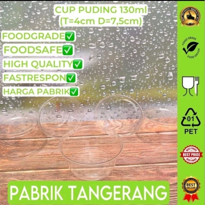 Puyo pudding cup 130ML Without Lid puyo pudding cup 130ML SIP pudding ...