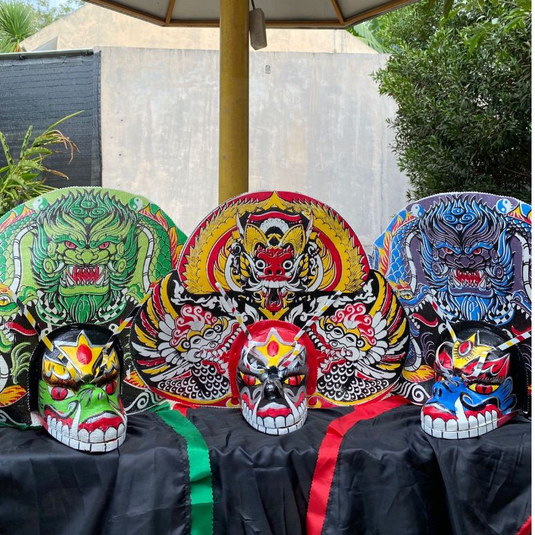 Barongan ANAK SPON DEVIL MACAN JUMBO LUXURIOUS REAL PICT ...