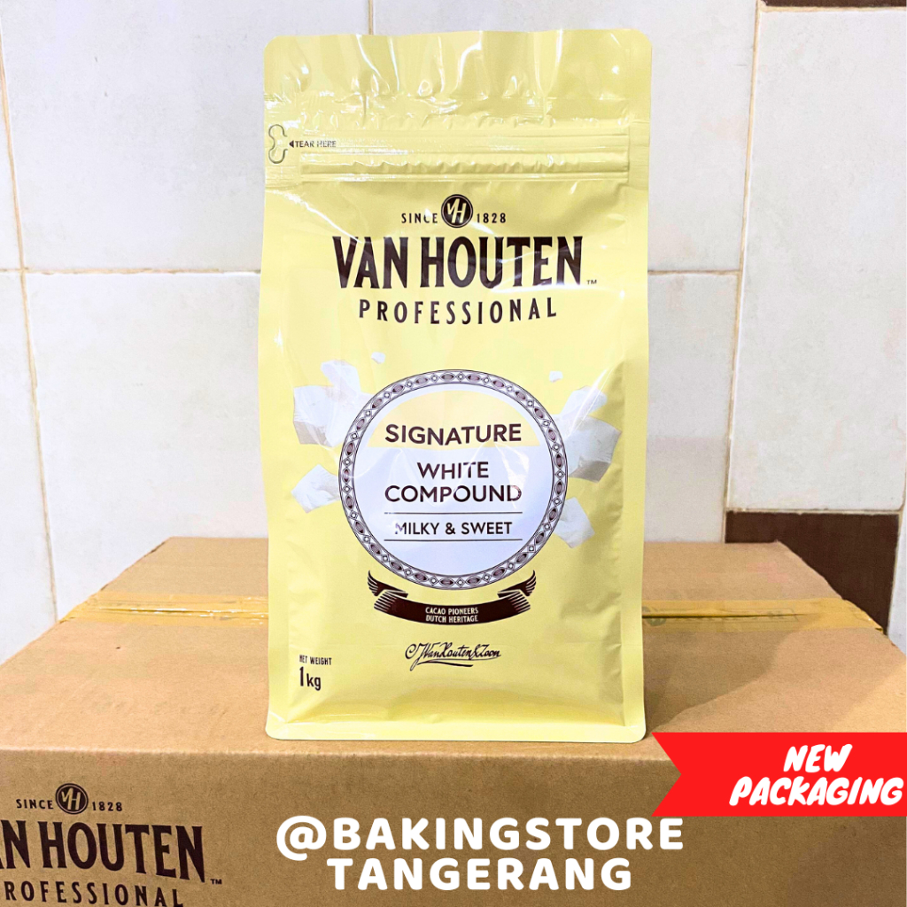 PUTIH Van Houten white Compound Coin 1kg | White Chocolate | Shopee Singapore