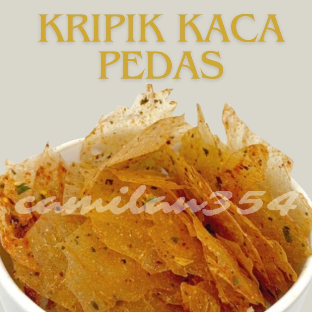 1kg Packaging Of Spicy Glass Chips/Kripca Kirca Glass Chips | Shopee ...