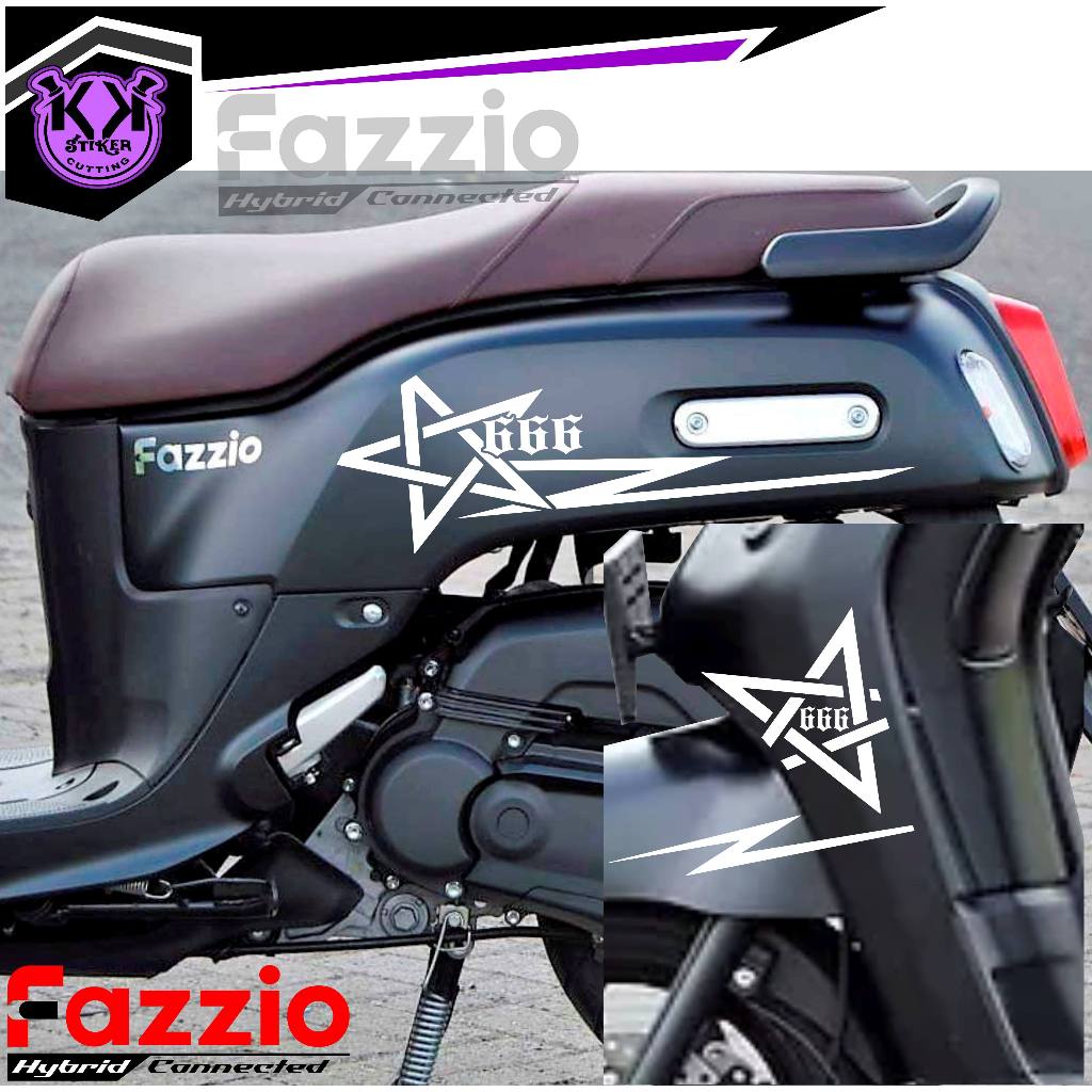 Sc.406a/ PENTAGRAM Sticker/LOGO Sticker/ FAZZIO Sticker/ FAZZIO ...