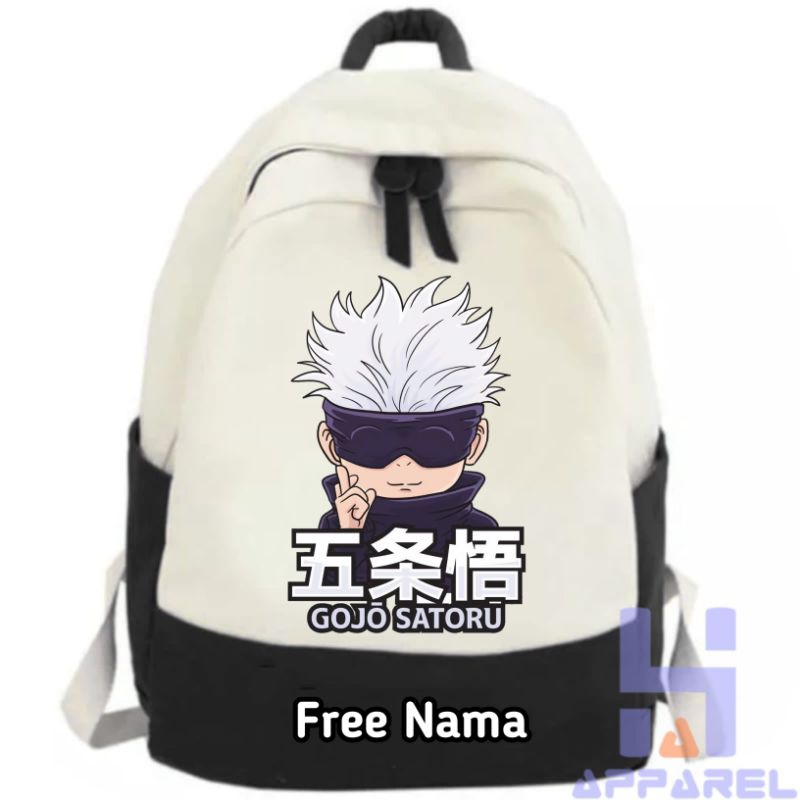 Gojo SATORU JUJUTSU KAISEN Children's Backpack | Shopee Singapore