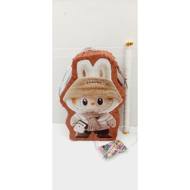 Brown Labubu Zimomo Pinata | Shopee Singapore