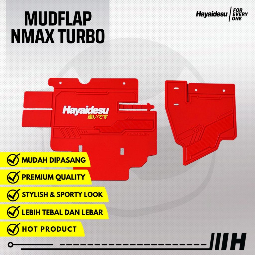 Yamaha NMAX TURBO Mud Flap Motorcycle Mud Retainer-HAYAIDESU | Shopee ...