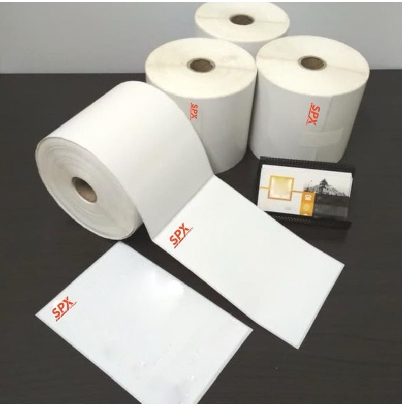 Thermal BARCODE STICKER LABEL Size 100X120 Contents 250 SPX LOGO ...