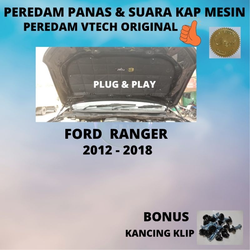 MESIN Best!! Exclusive Vtech ORI, FORD RANGER 2012. Hood Heat And Sound ...