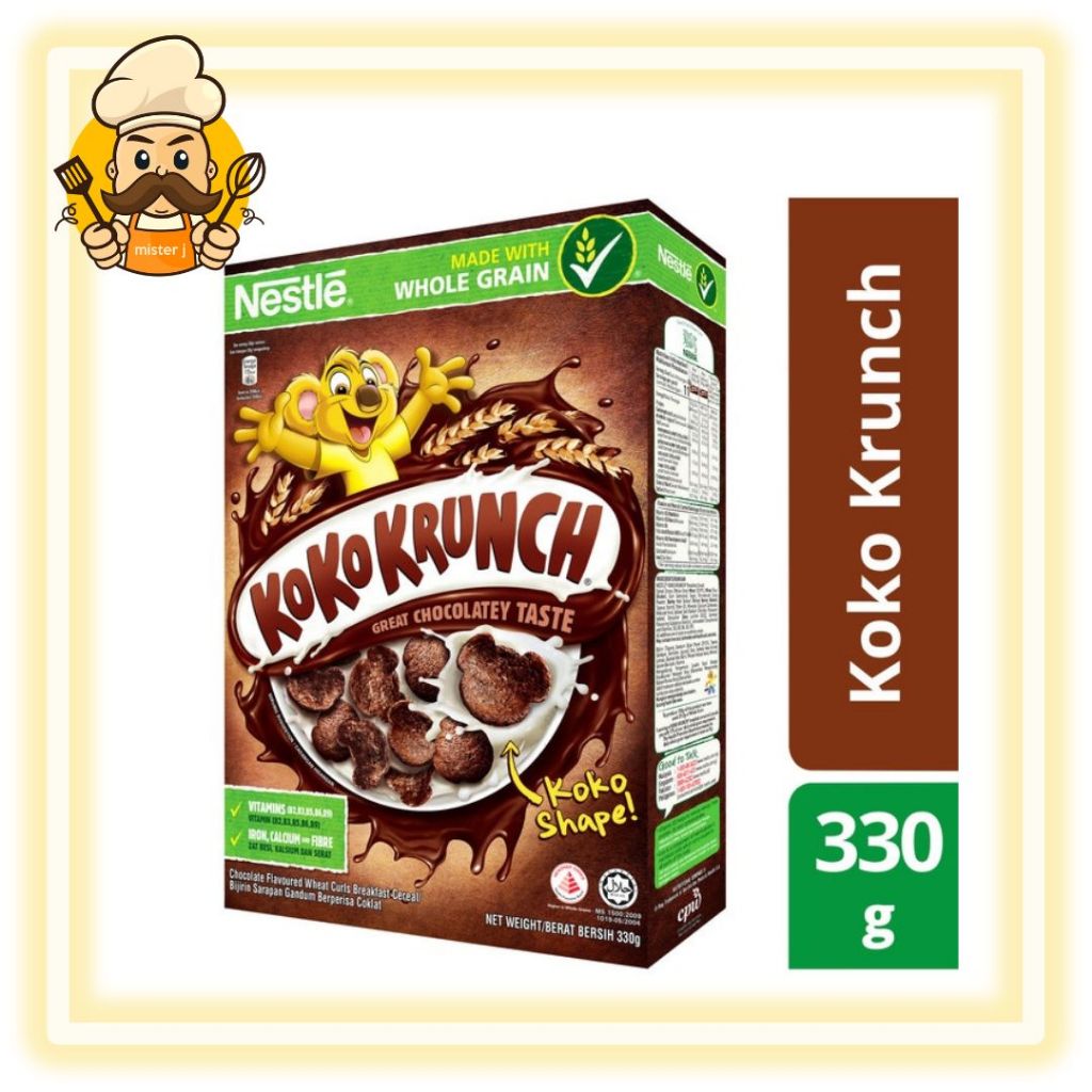 Wheat Cereal Nestle Koko Krunch 330gr | Nestle KOKO KRUNCH Breakfast ...
