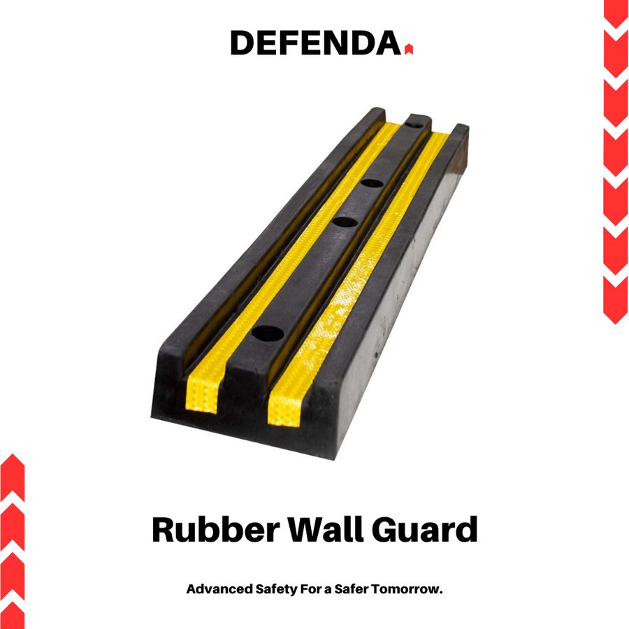 Rubber Wall Guard / Rubber Loading Dock / Rubber Fender Bumper 1 Meter ...