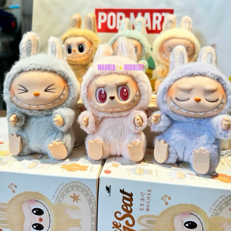 Labubu HAVE A SEAT vol.2 ORIGINAL POP MART 100% | Shopee Singapore