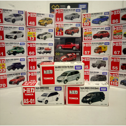 Tomica No. 10 - 20 Diecast car Takara Tomy Regular Diecast motorbike ...