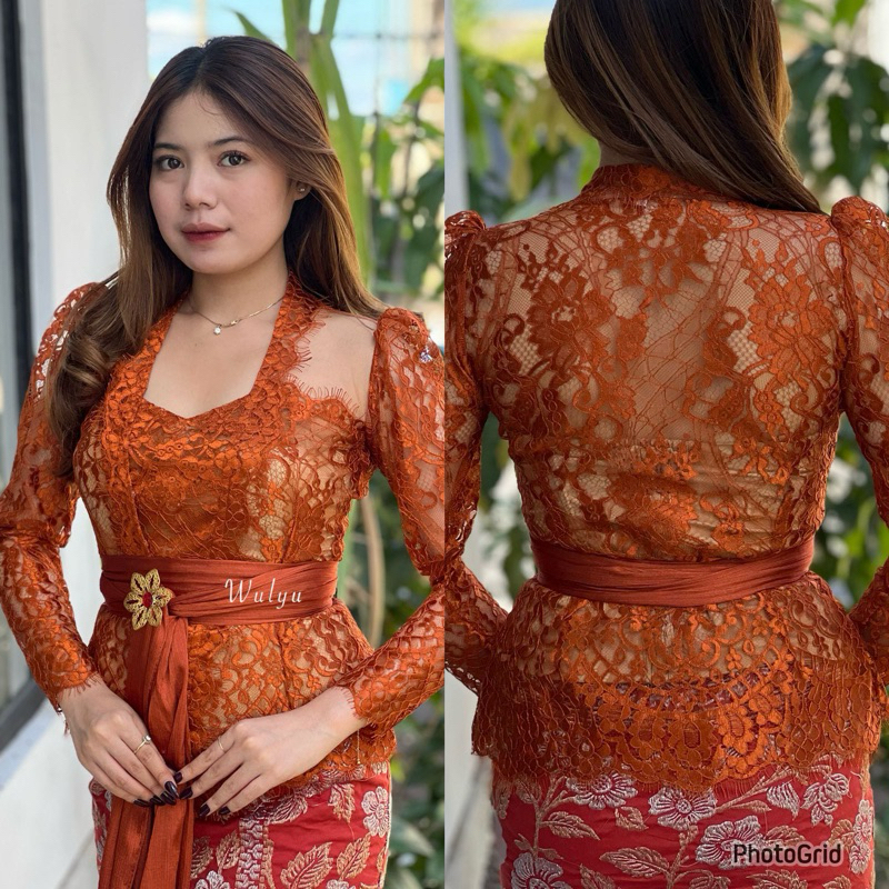 Kebaya BALI PREMIUM - KEBAYA MODIF TILE | Shopee Singapore