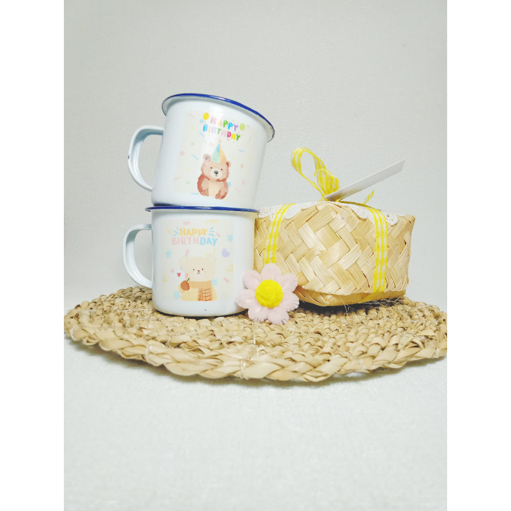 Custom Children's Enamel Cups - Special Birthday Souvenirs & Hampers ...