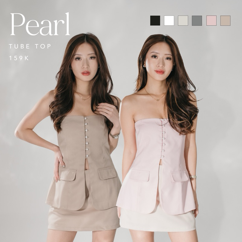 Pearl Tube Top -- Ocha Wear X Valerie Pattern | Trendy Casual Comfy ...