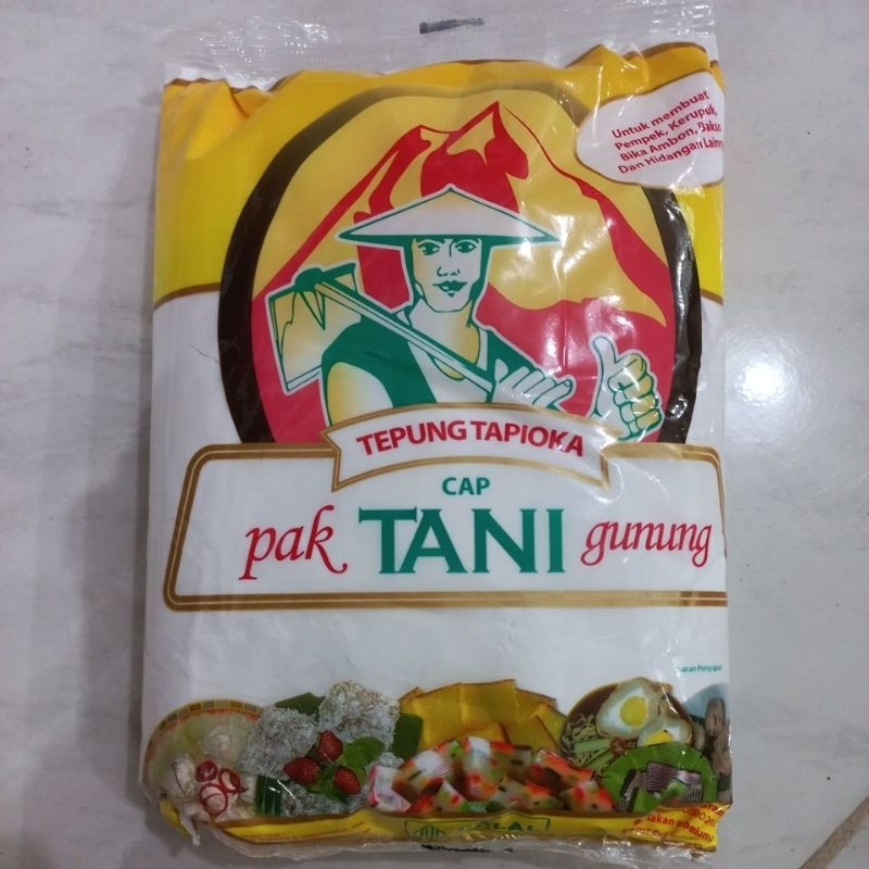 Pak Tani Gunung Cap Tapioka FLOUR 500gr | Pak Tani's Cap Tapioca Flour ...