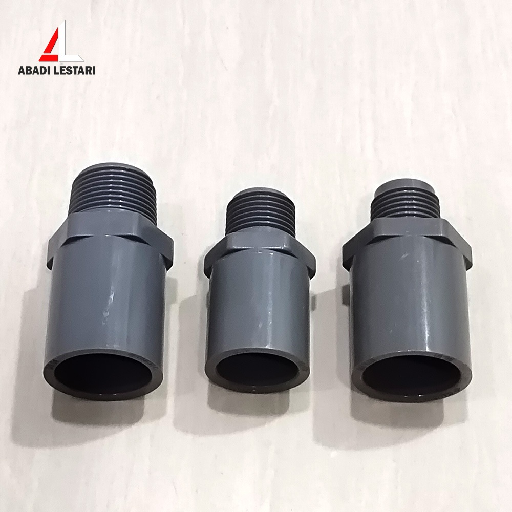 Outer Thread PVC SOCKET 1/2 INCH 3/4 INCH 1 INCH RUCIKA AW/1/2" 3/4" 1" Outer Thread Pipe ...