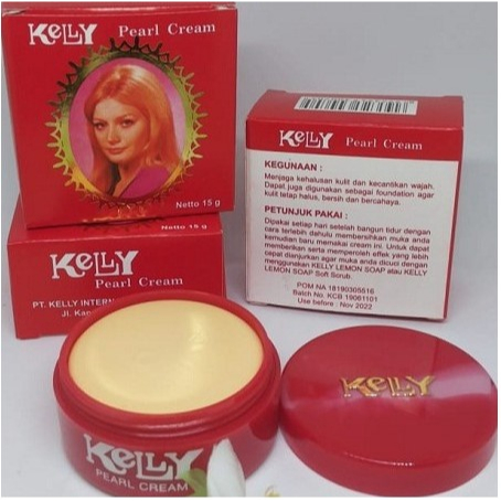 Akiko Shop Kelly Pearl Cream Original BPOM - Face Lightening Cream ...