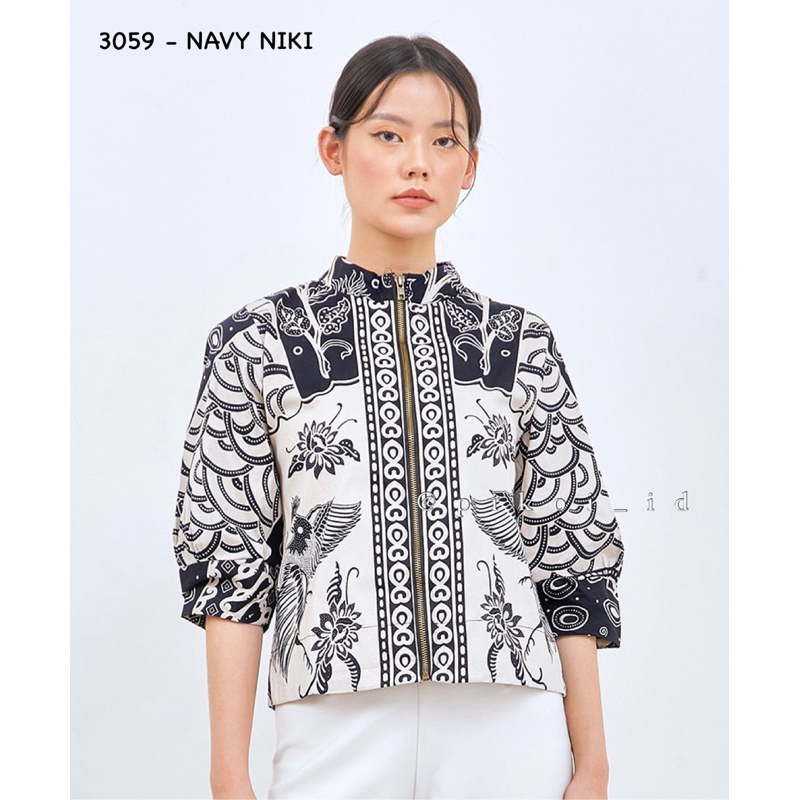 KATUN Women's cotton batik cardigan / girls' batik cardigan / office ...