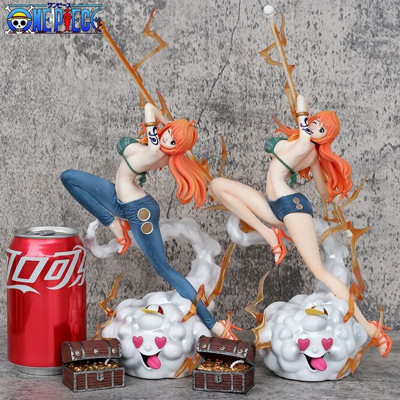Nami Zeus ThunderBolt Tempo One Piece Action Figure | Shopee Singapore