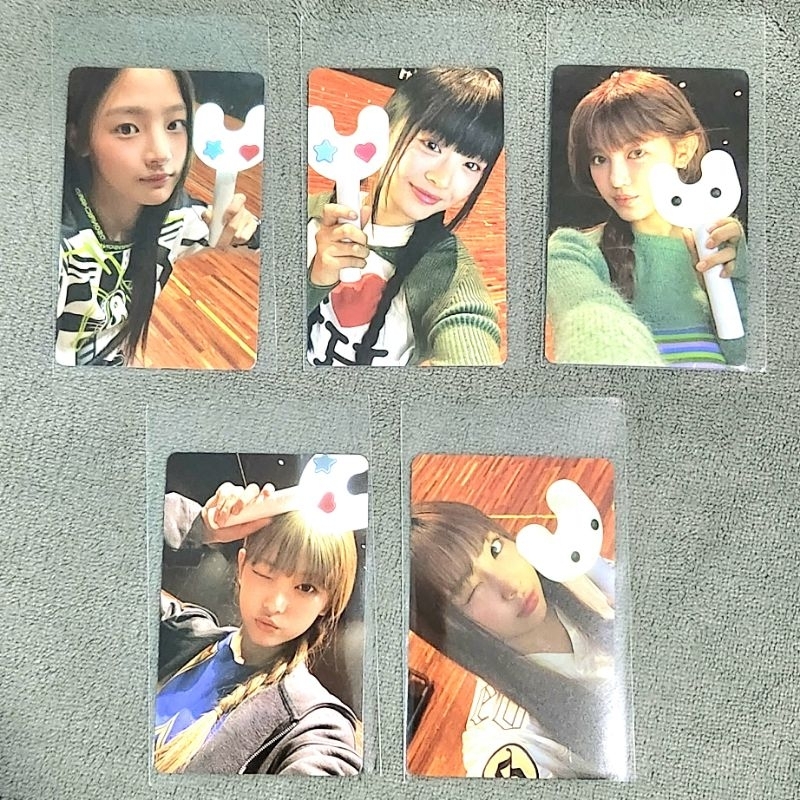 Newjeans Photocard - Official from New Jeans Lightstick / Fanlight [Binky Bong] hyein minji ...
