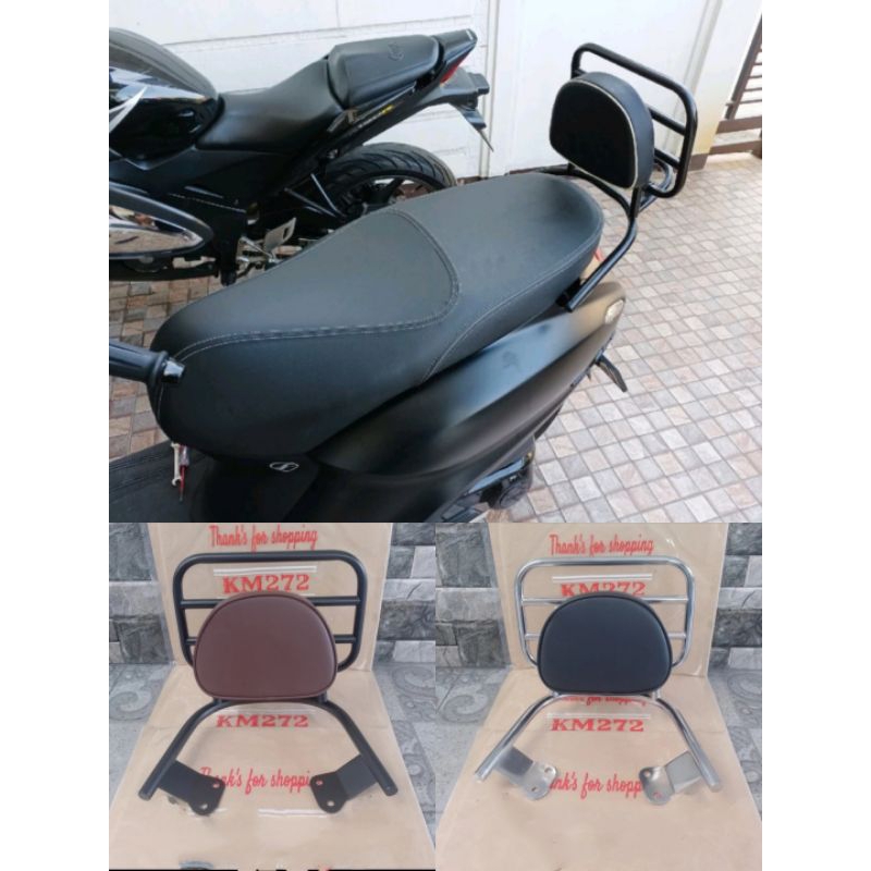 Back Rack Honda Scoopy New Genio and Yamaha Grand FILANO Fazzio ...
