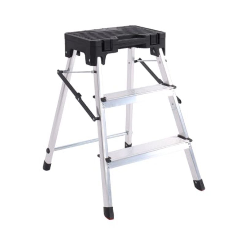 65.4cm 3-Steps Aluminum Folding Ladder - 100% Original Fixsteps ...