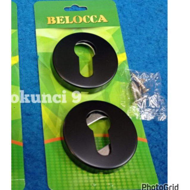 HITAM Door lock ring BLACK cylinder ring DOOR LOCK cylinder ring SUS ...