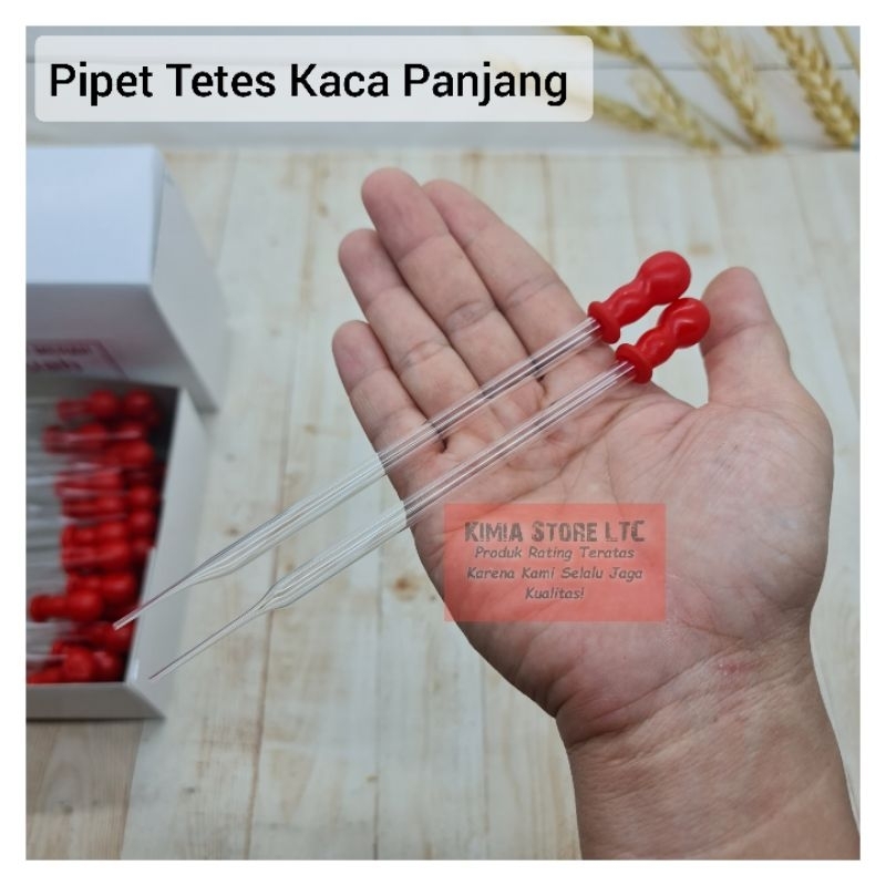 MERAH 17 CM GLASS DROP PIPET (RED DOT) | Shopee Singapore