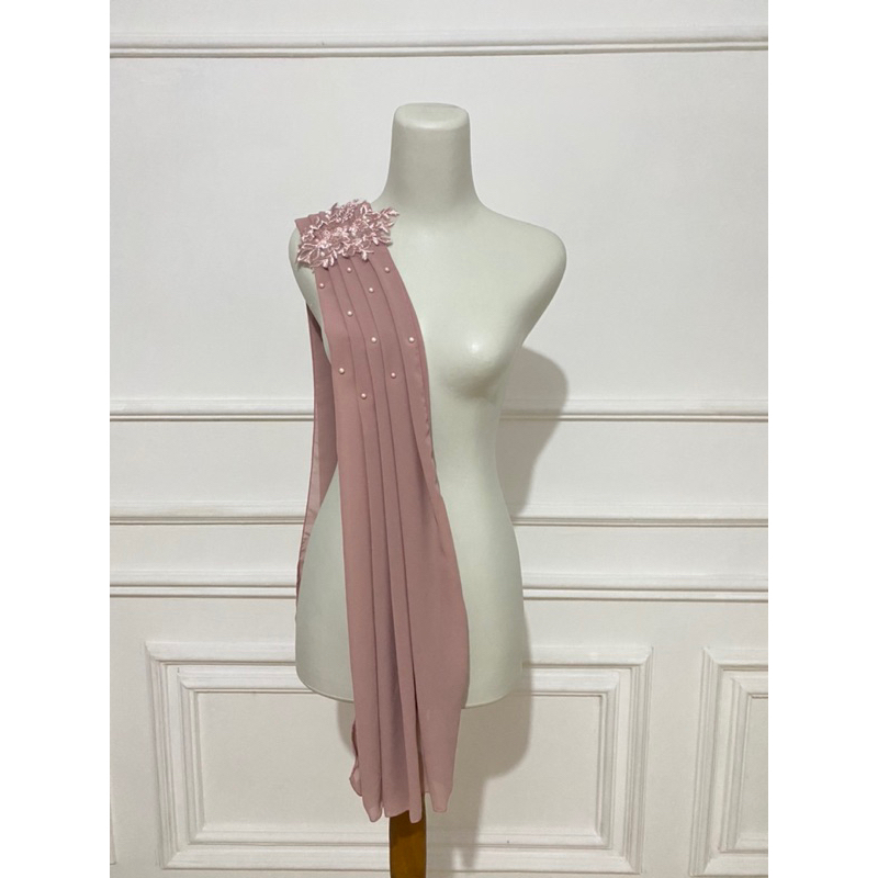 Ready kebaya shawl / shoulder shawl / shoulder slayer | Shopee Singapore