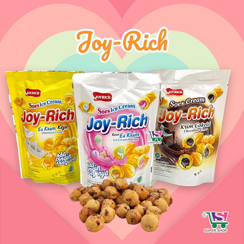 Joy Rich SOES ICE CREAM Cake Chocolate/ICE CREAM/Cheese 35 Grams | Shopee Singapore