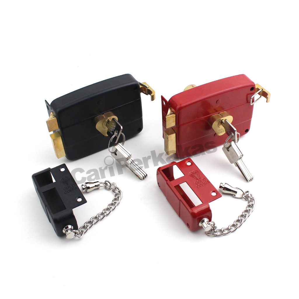 Cobra Iron Door Lock 6683 - Gate Door Lock - Automatic Door Lock - Iron ...