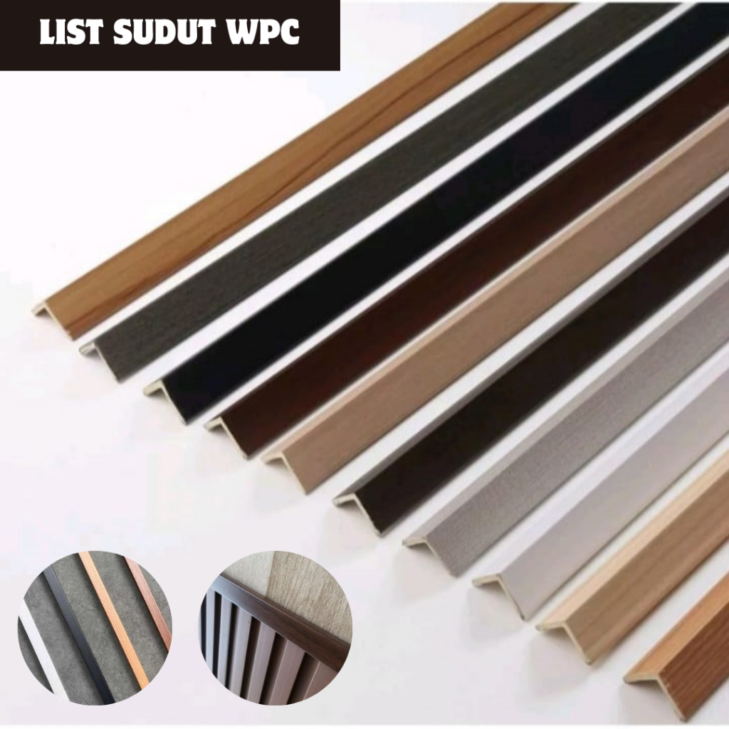 Wpc WOOD PANEL ACCESSORIES | Pvc CORNER LIST LENGTH 2.9M | Shopee Singapore