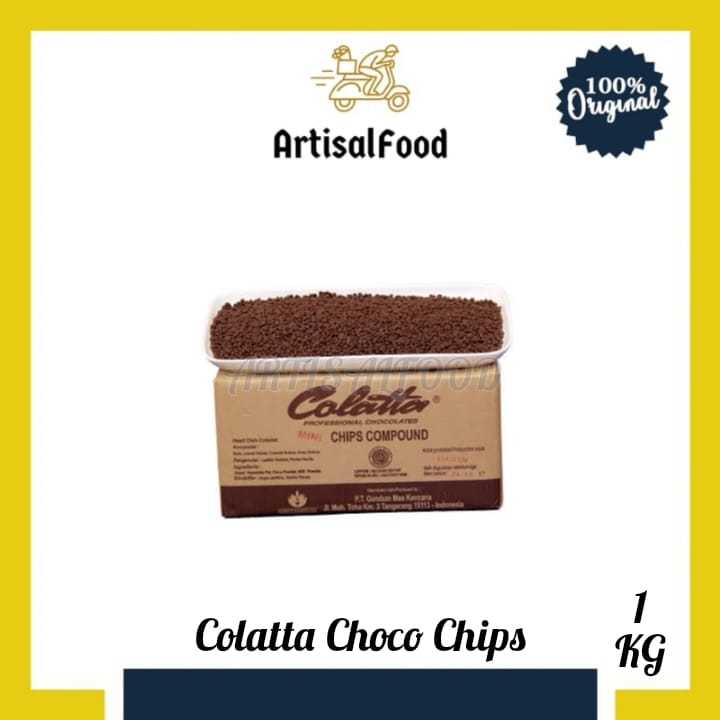 Colatta 1kg CHOCO CHIPS TIMB Chocolate Cbks | Shopee Singapore