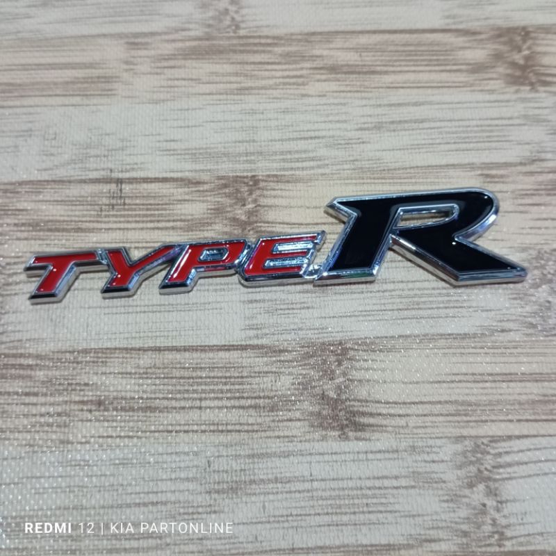Honda civic typeR Type-r car Emblem | Shopee Singapore