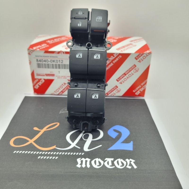 Fortuner VRZ SRZ INNOVA REBORN HILUX REVO ORI POWER WINDOW SWITCH ...