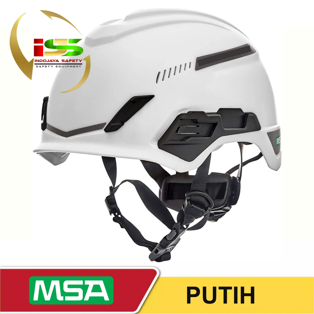 LOKAL MERAH Msa V-Gard H1 Safety Helmet Trivent Fastrack Local SNI Red ...