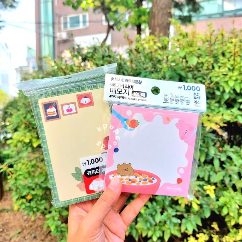 Daiso Sticky Notes Korea Cute | Shopee Singapore
