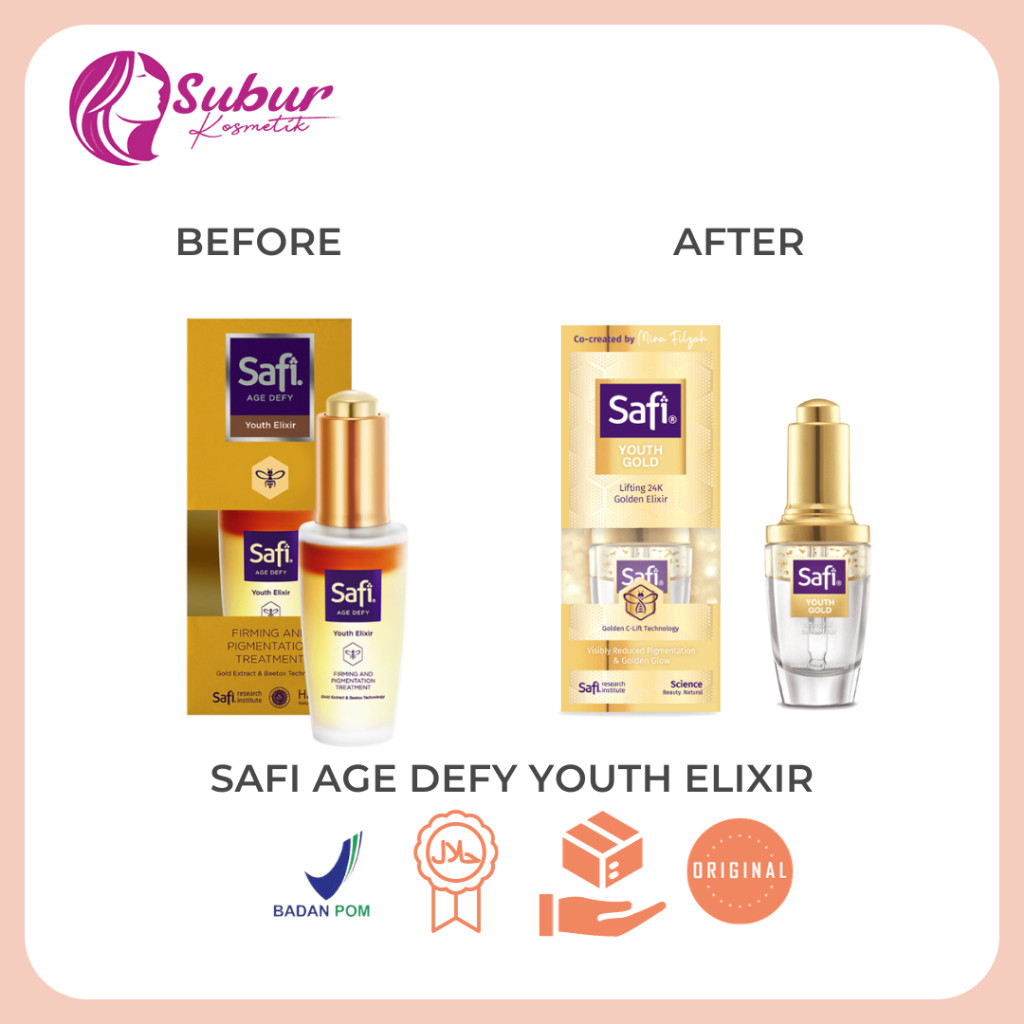 Safi Age Defy Youth Elixir Firming & Pigmentations Treatment 29Ml (NEW ...
