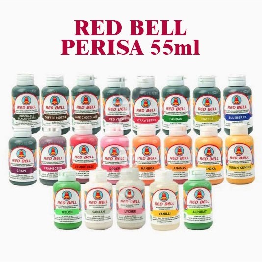 Red bell flavor 55ml / redbell essence 55ml / strawberry flavor / melon ...
